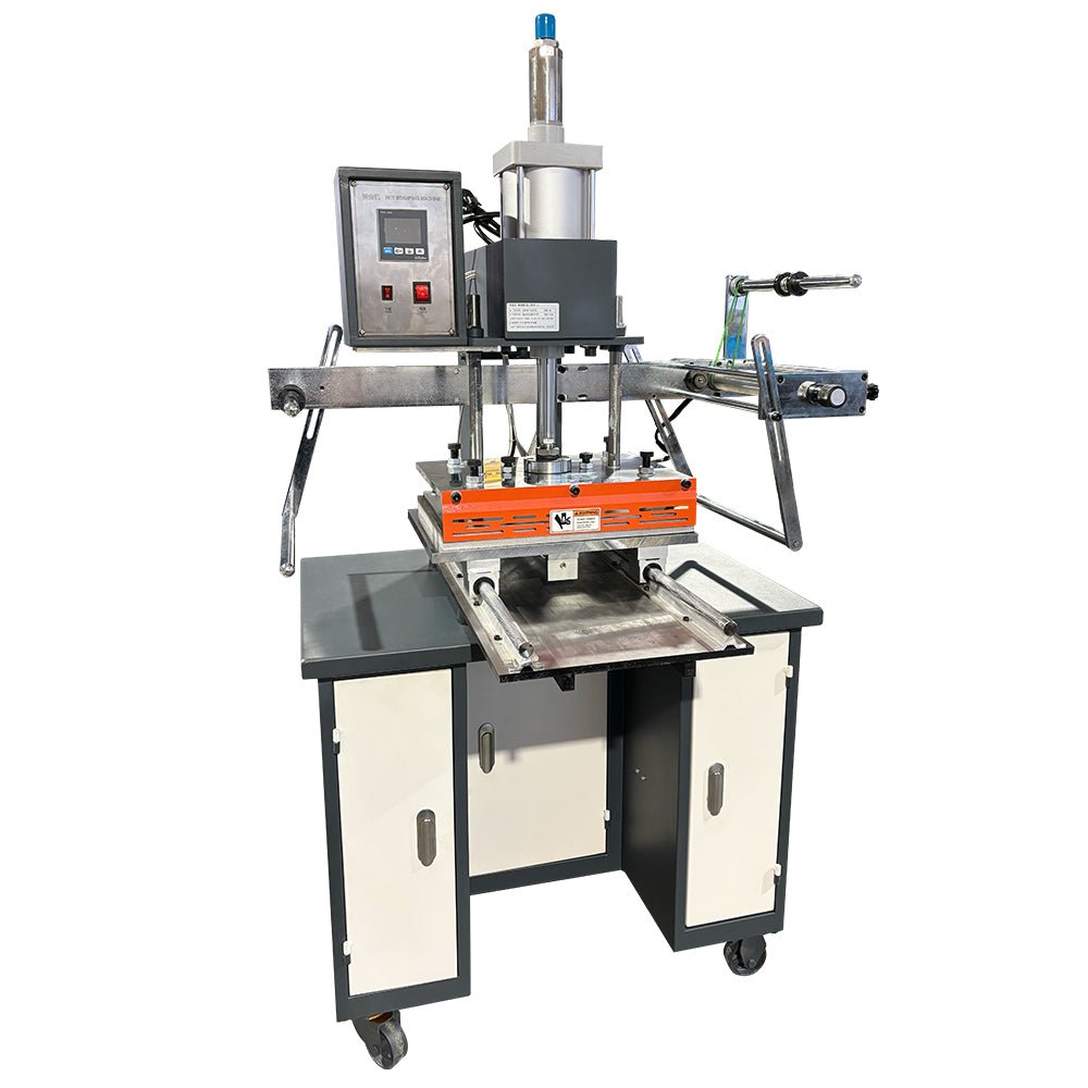 Hot Foil Stamping Machine, Leather Embossing Machine With Sliding Tabl ...