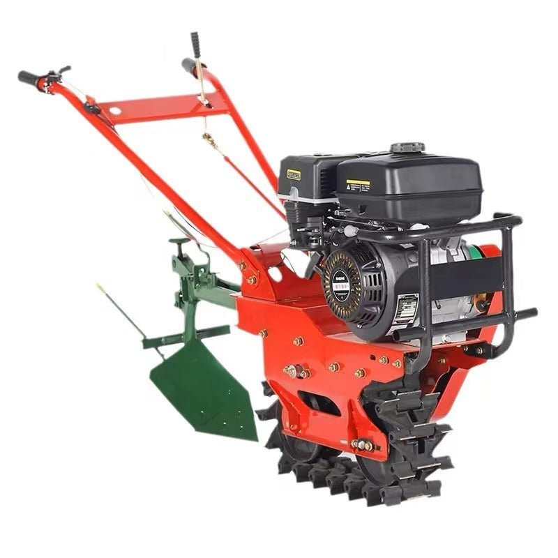 Mini Crawler Rotary Tiller Multifunctional Chain Track Micro Cultivato ...