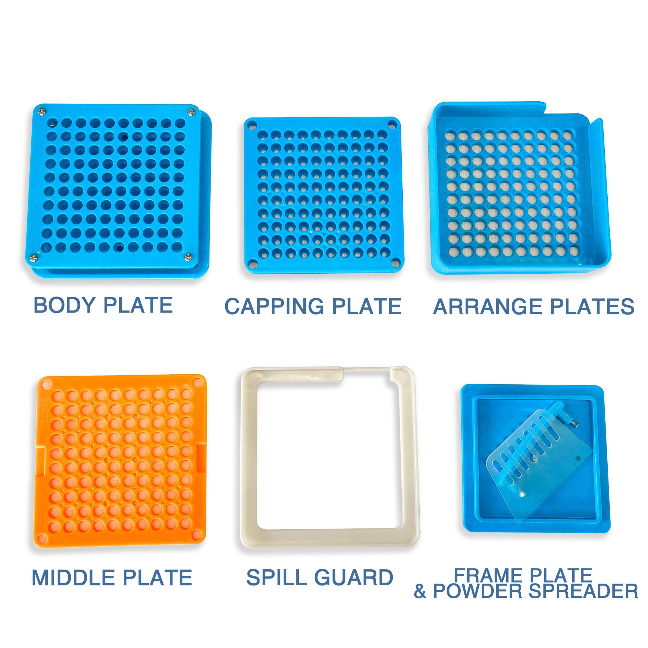 100 Holes Capsule Filler 000# 00# 0# Capsule Filling Machine – CECLE ...