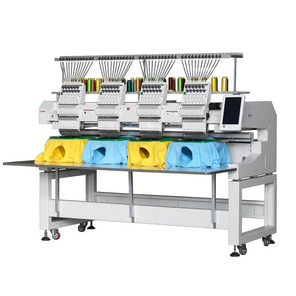 Four Head 12 needless Embroidery Machine – CECLE Machine